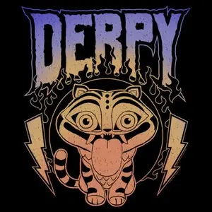 KPOP DEMON HUNTERS Mythic Lightning Derpy Long Sleeve Crewneck Sweatshirt