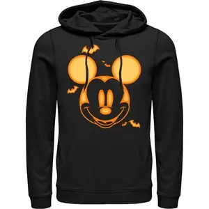 MICKEY & FRIENDS Pumpkin Face Pullover Hoodie