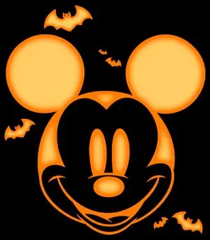 MICKEY & FRIENDS Pumpkin Face Pullover Hoodie