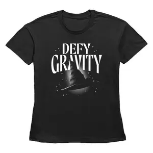 WICKED Defy Gravity Witch Hat Graphic T-shirt