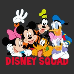 MICKEY & FRIENDS Disney Squad Group Shot Graphic T-shirt