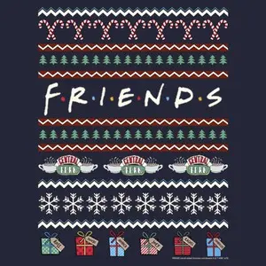 FRIENDS Ugly Christmas Sweater Graphic T-shirt