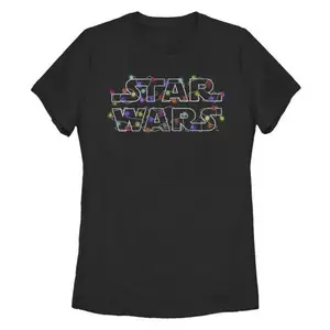 STAR WARS: A NEW HOPE Star Wars Christmas Logo T-shirt