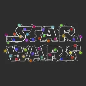 STAR WARS: A NEW HOPE Star Wars Christmas Logo T-shirt