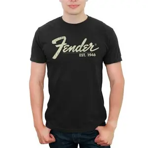 FENDER Distressed Logo Graphic T-shirt