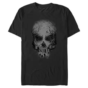 HAUNTED MANSION Graveyard Skull T-shirt