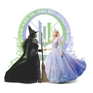 WICKED: FOR GOOD Elphaba And Glinda I Have Been Changed Short Sleeve Graphic T-shirt