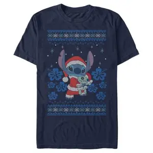 LILO & STITCH Christmas With Scrump Graphic Tee
