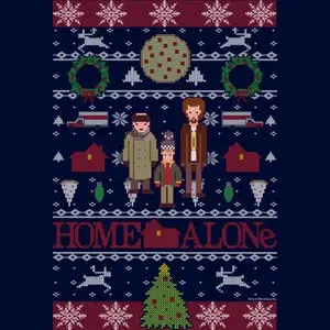 HOME ALONE Characters Ugly Sweater Sweatshirt