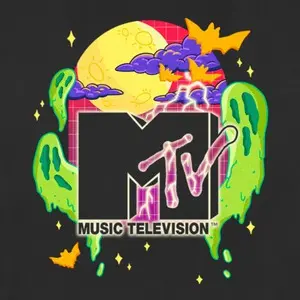 MTV Halloween Logo Graphic T-shirt