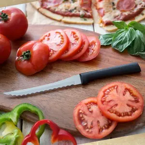 RADA Cutlery 5-inch Tomato Slicer Stainless Steel Serrated Blade