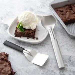 RADA Cutlery 2-inch Mini Server Solid Turner Spatula - Black