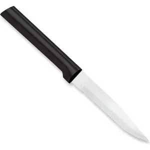 RADA Cutlery 3.875-inch Serrated Steak Knife - Black