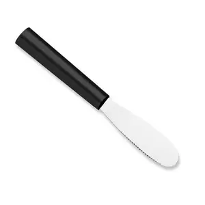 RADA Cutlery 3.375-inch Party Spreader Stainless Steel Serrated Blade - Black