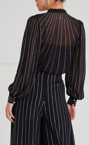 TEMPERLEY LONDON Villanelle Shirt - Black