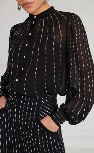 TEMPERLEY LONDON Villanelle Shirt - Black
