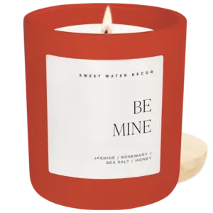 SWEET WATER DECOR 15 Oz Wedding And Engagement Candles - Be Mine