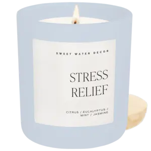SWEET WATER DECOR Spring And Summer 15 Oz Candles - Coastal Lemon