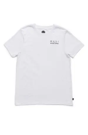 MAUI & SONS Cookie Logo Graphic T-shirt - White