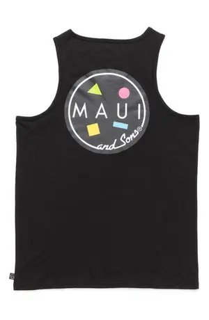 MAUI & SONS Cookie Logo Tank Top