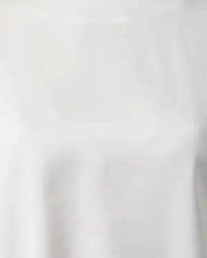 WAKAKUU Canary" Lace Trim Top - Offwhite