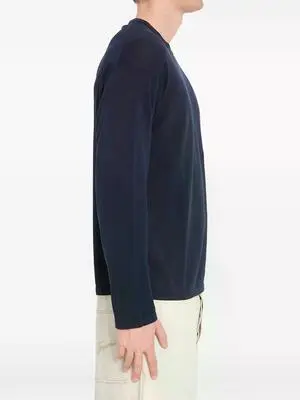 ROBERTO COLLINA Ribbed Crewneck Sweater
