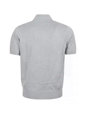 Brunello Cucinelli Logo-embroidered Polo Shirt