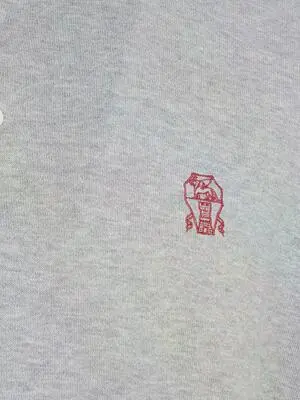 Brunello Cucinelli Logo-embroidered Polo Shirt