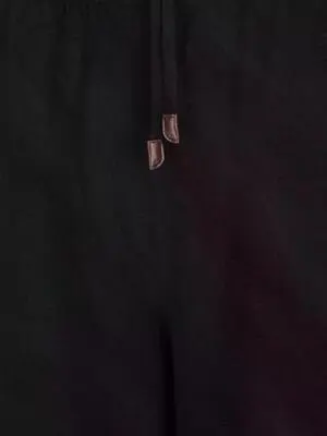 Loro Piana Elasticated-waist Track Pants - Black