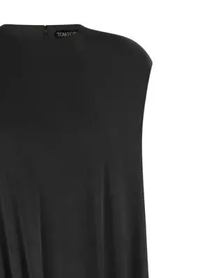 TOM FORD Asymmetric Draped Top