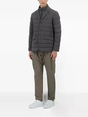 Herno Quilted Three-button Padded Jacket