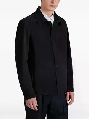 SLOWEAR Suede Overshirt