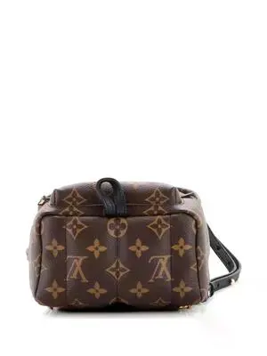 LOUIS VUITTON Palm Springs Monogram Canvas Mini Backpack - Brown