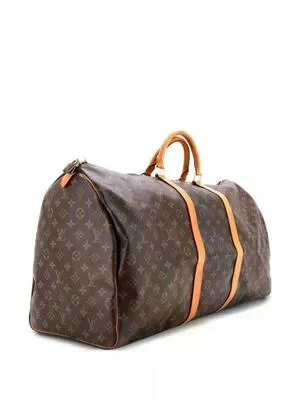 LOUIS VUITTON Keepall Monogram Canvas 60 Travel Bag