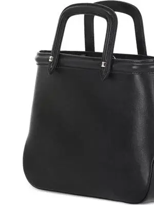 Rodo Structured Leather Tote Bag With Detachable Strap