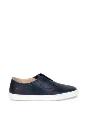 Fratelli Rossetti Perforated Slip-on Sneakers - Blue
