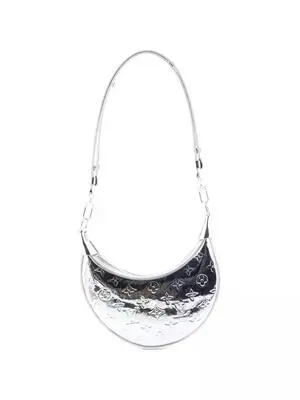 LOUIS VUITTON Loop Handbag Monogram Mirror Coated Canvas Pm