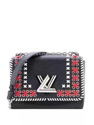 LOUIS VUITTON Twist Handbag Whipstitch Epi Leather Mm