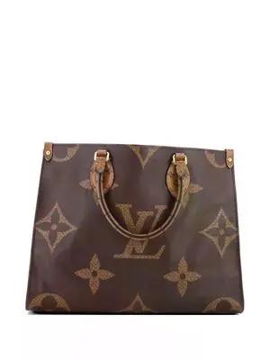LOUIS VUITTON Onthego Reverse Monogram Giant Mm Tote Bag - Brown