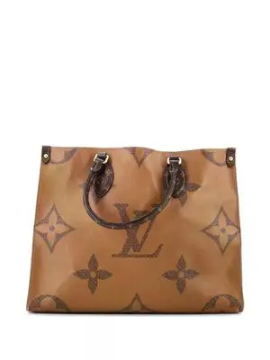 LOUIS VUITTON Onthego Reverse Monogram Giant Mm Tote Bag - Brown