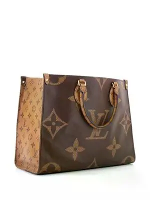 LOUIS VUITTON Onthego Reverse Monogram Giant Mm Tote Bag - Brown
