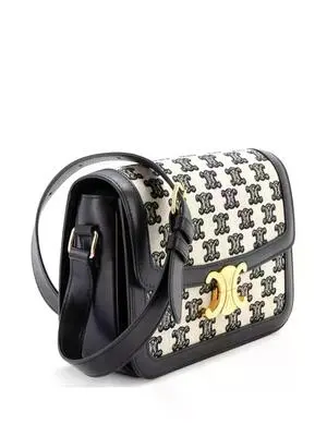 Celine Triomphe Canvas Medium Shoulder Bag