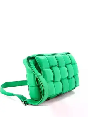 Bottega Veneta Cassette Padded Maxi Intrecciato Leather Crossbody Bag