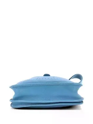 Hermès Evelyne Gen Iii Clemence Pm Crossbody Bag - Blue