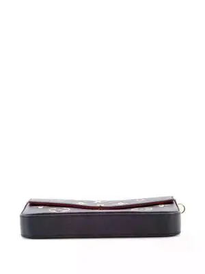 LOUIS VUITTON Felicie Pochette Bicolor Monogram Empreinte Giant - Black