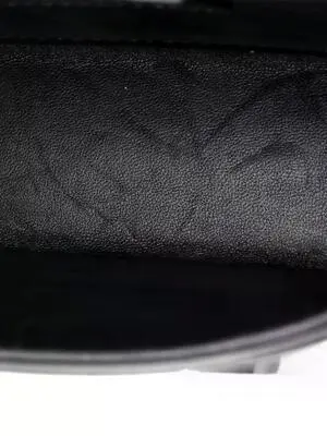 Dior 30 Montaigne Box Bag Leather Crossbody Bag - Black