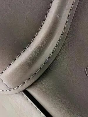 Celine Luggage Bag Smooth Leather Mini Tote Bag - Grey