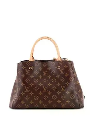 LOUIS VUITTON Montaigne Handbag Monogram Canvas Mm Tote