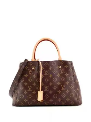 LOUIS VUITTON Montaigne Handbag Monogram Canvas Mm Tote