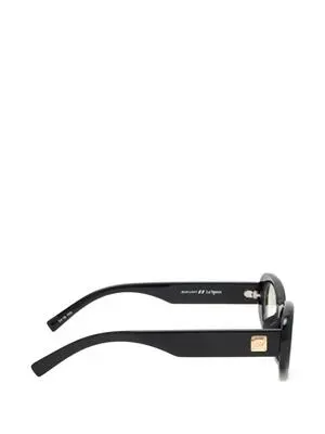 Le Specs Oval Frame Glasses